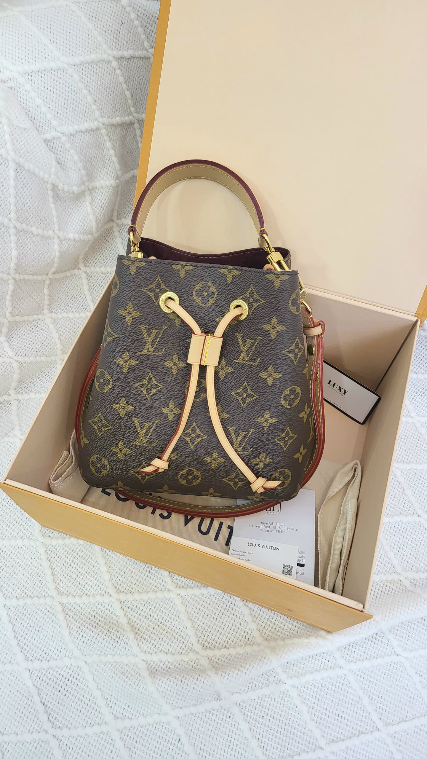 Louis Vuitton Neo Noe BB – Luxy Authentic Empire